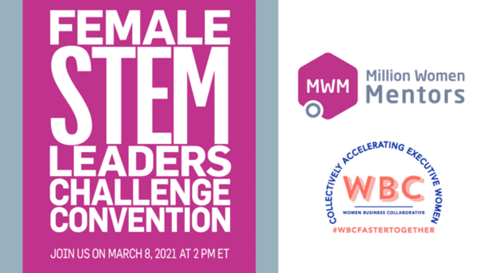 STEM Leaders Challenge Convention in Collaboration with MWM - Women ...