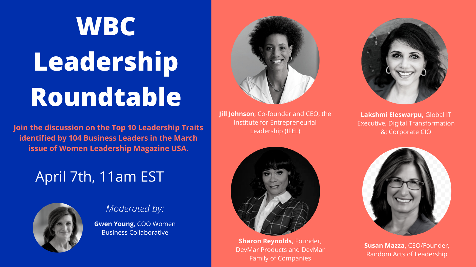WBC Leadership Roundtable: Leading in 2021 - Women Business Collaborative
