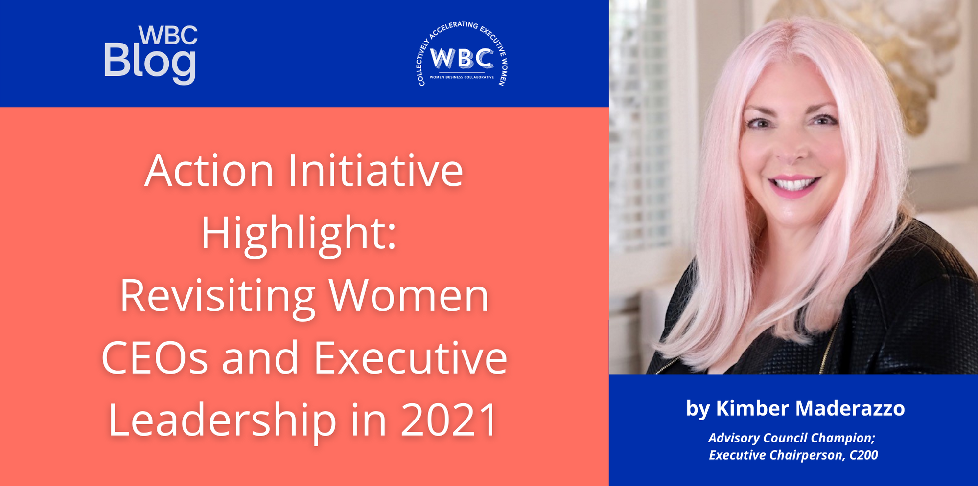 Action Initiative Highlight- Revisiting Women CEOs and Executive ...